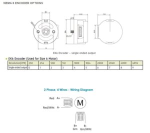 NEMA 06 Lead Screw Stepper Motors – ModuSystems