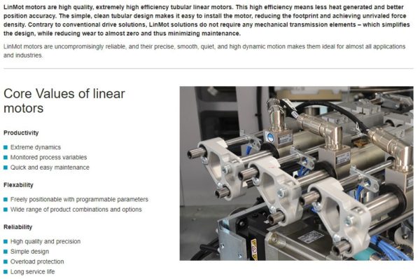 Linear Motors For High Speed Automation – ModuSystems