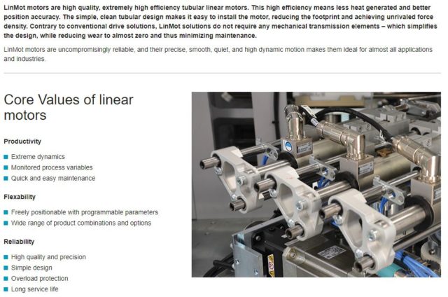 Linear Motors For High Speed Automation – ModuSystems
