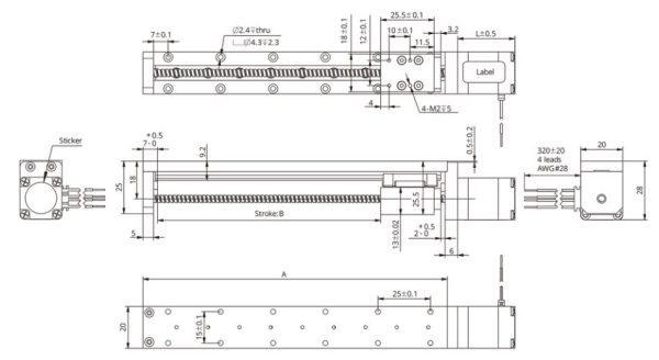 Lead Screw Driven Stages-NEMA-8 - ModuSystems